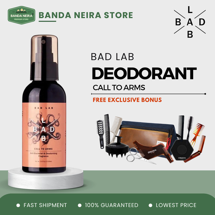Jual Badlab / Bad Lab Call To Arms Deodorant & Fragrance / Cegah Bau ...