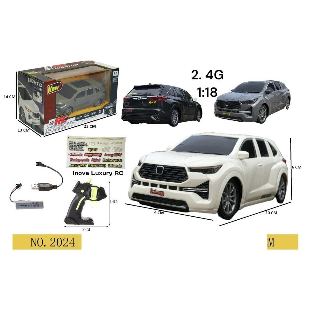 Jual MAINAN MOBIL REMOTE RC CAR INOVA ZENIX 2024 | Shopee Indonesia