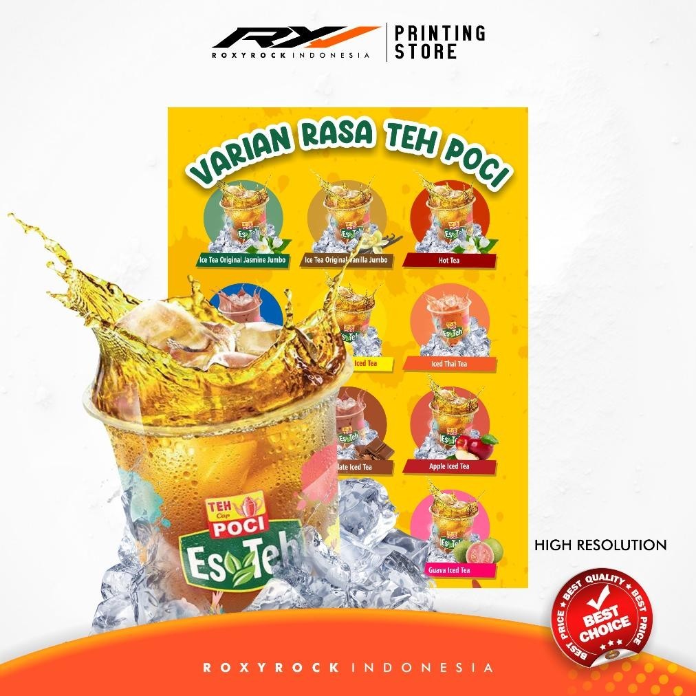 Jual fh-46 SPANDUK VARIAN ES TEH | BANNER VARIAN ES TEH POCI 60x150 ...