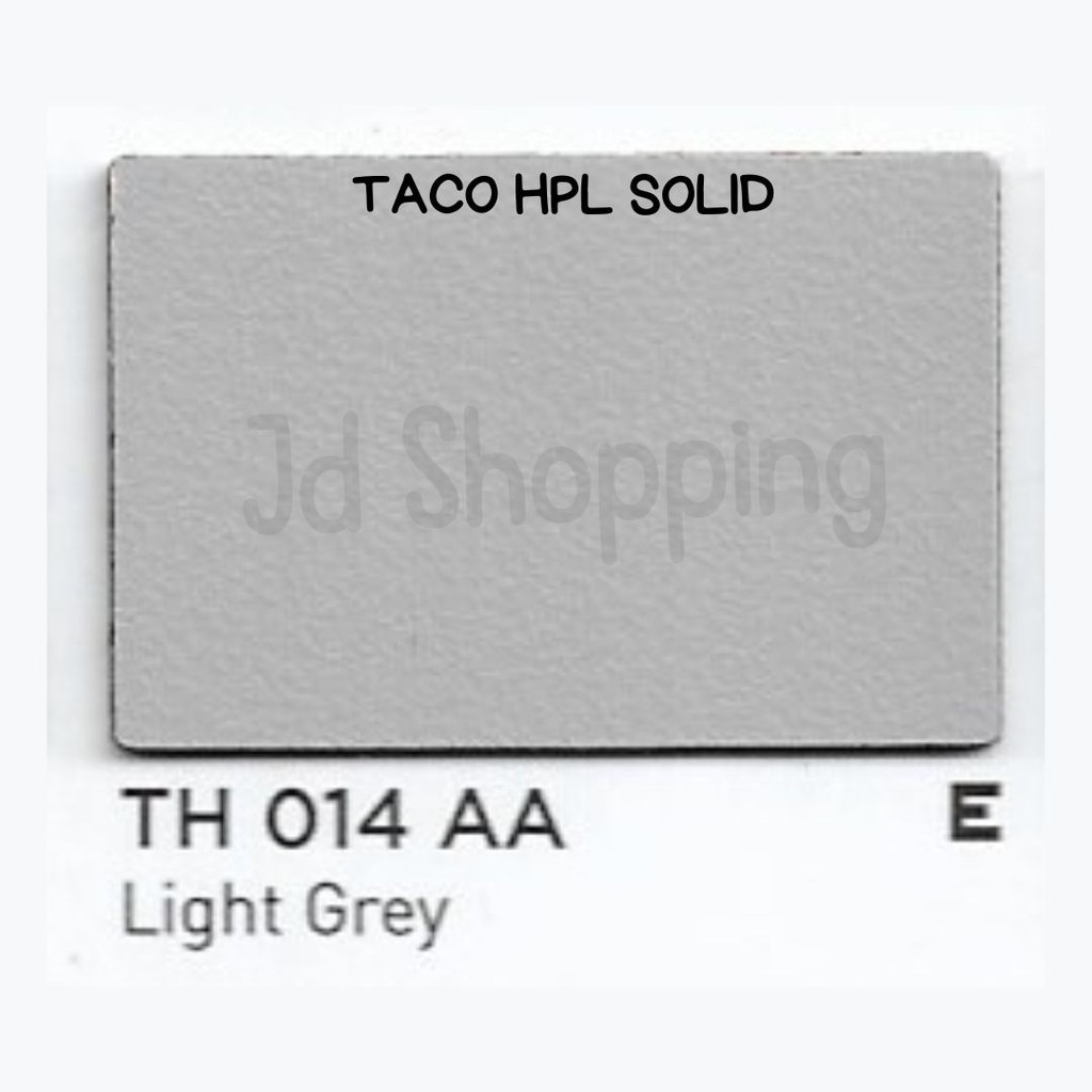 Jual (LUAR KOTA WAJIB PALLET KAYU) HPL TACO SOLID TH 014 AA Light Grey ...