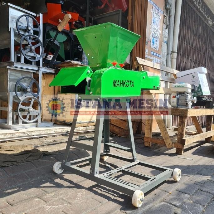 Jual Mesin Pencacah Rumput Ranting Multifungsi Mahkota Mcc 6 300 No Mesin !! Ready | Shopee ...