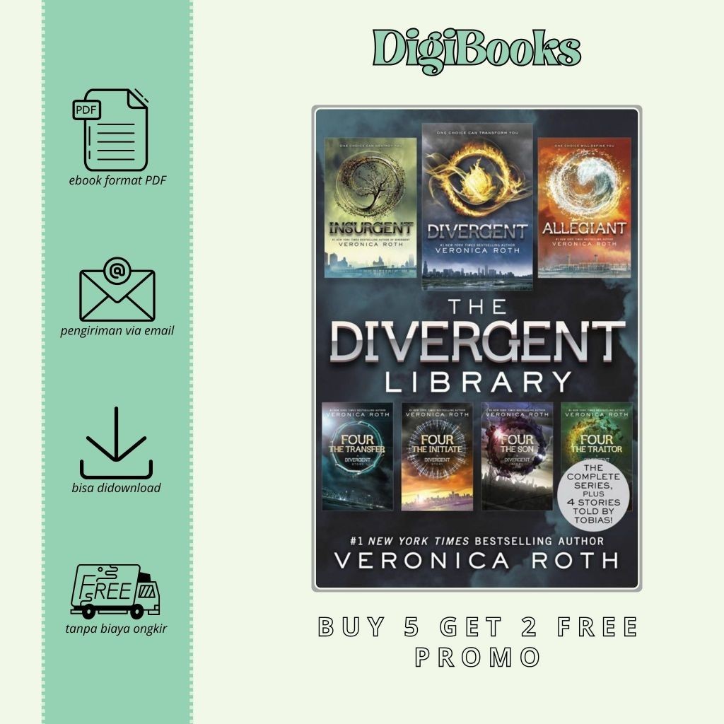 Jual The Divergent Series (Divergent, Insurgent, Allegiant, The ...