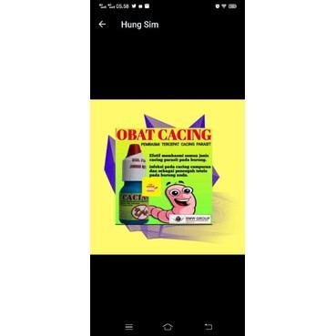 Jual OBAT CACING BURUNG KICAU SEGALA JENIS CACING | Shopee Indonesia