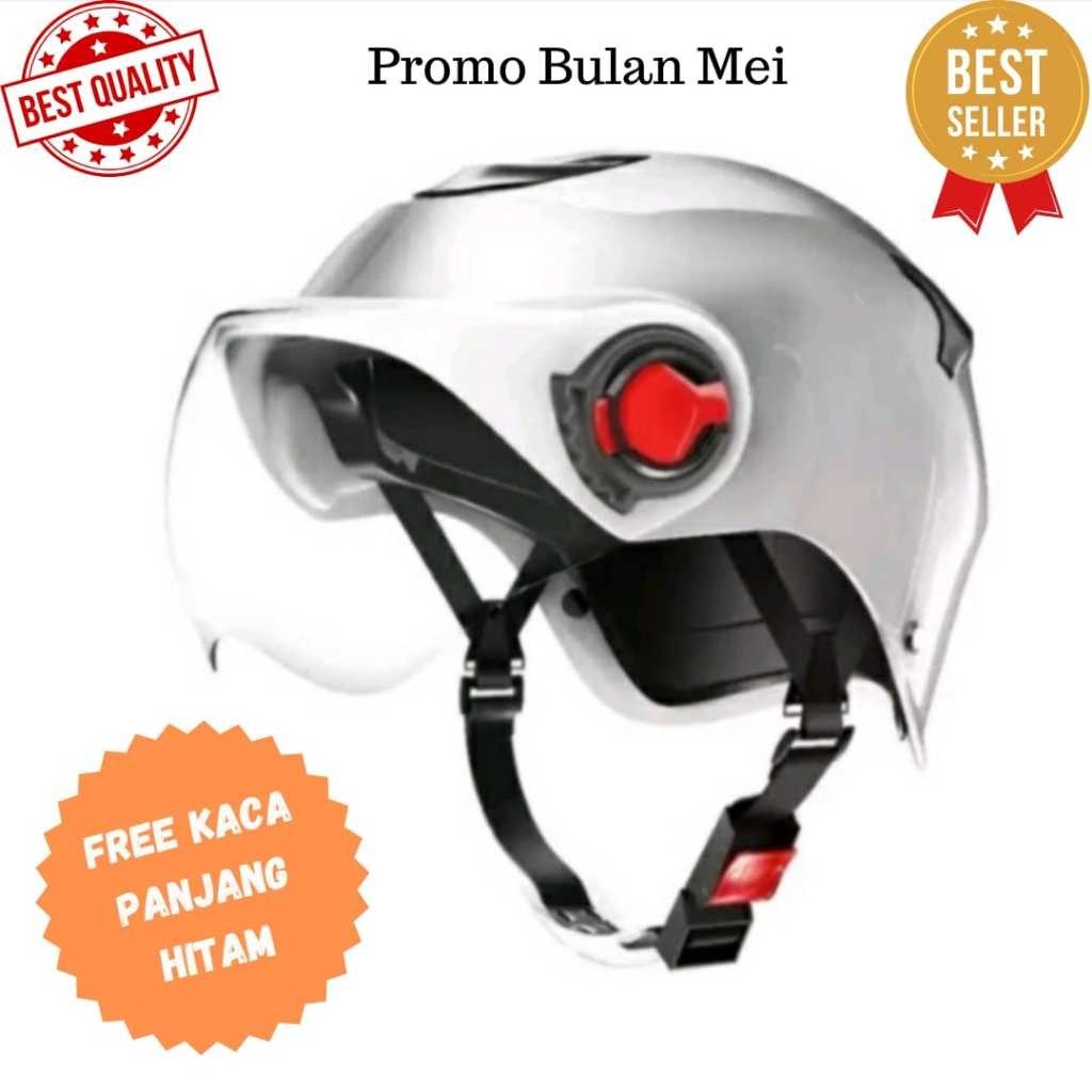 Jual Helm Sepeda Motor Listrik Helem Vietnam Half Face Scooter/Helmet ...