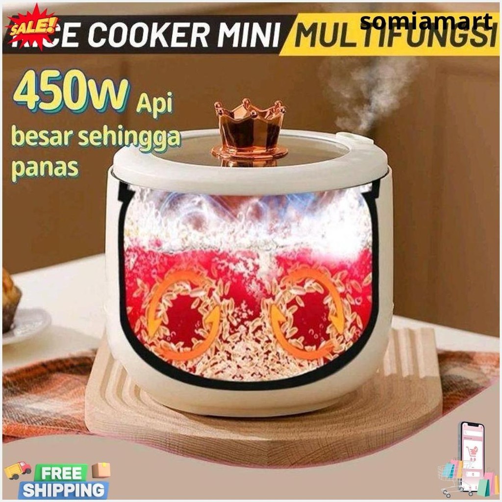 Jual Panci Listrik Alat Masak Mini Rice Cooker Serbaguna Panci Rice ...