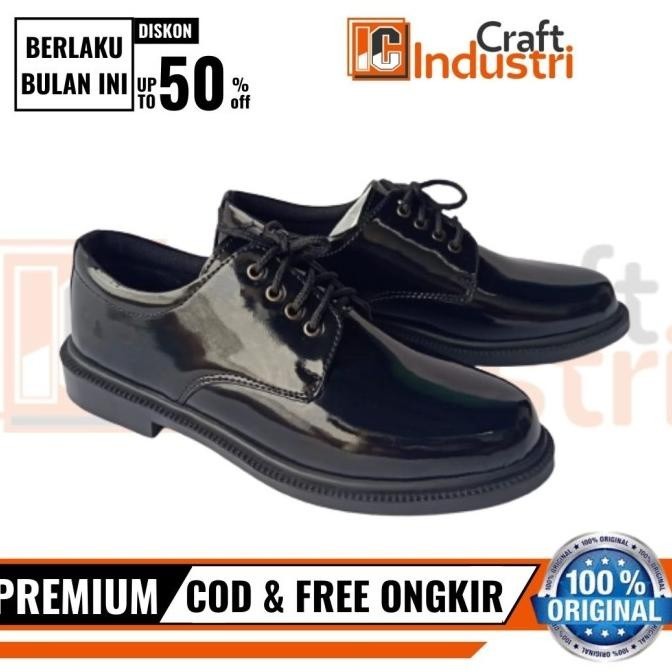 Jual Sepatu Dinas Sepatu PDH Pendek 01 TNI Sepatu PDH TNI AD Satpam ...