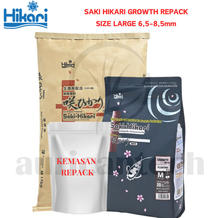 Jual Saki-Hikari Growth Floating Size L Repack Original 1Kg Koi ...