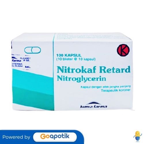 Jual NITROKAF RETARD 2.5 MG BOX 100 KAPSUL | Shopee Indonesia