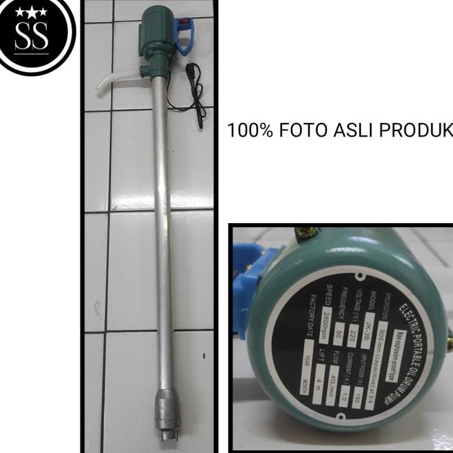 Jual Pompa Minyak Oli Drum Listrik Electric / Elektrik Barrel Pump 220V ...