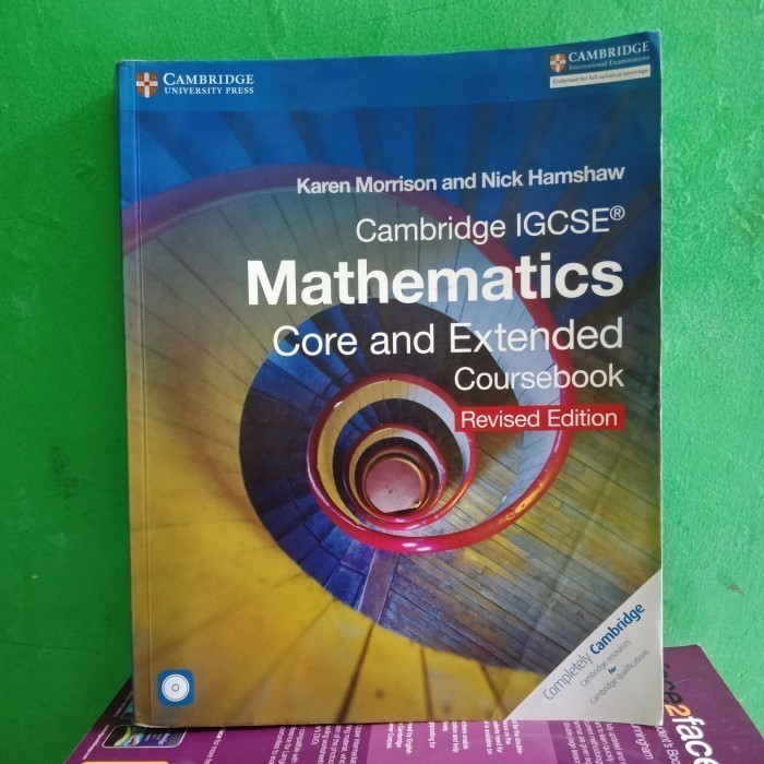 Jual Cambridge IGCSE mathematics Core And Extended Coursebook Revised ...