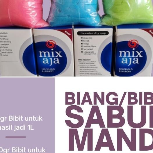 Jual Sabun Mandi Bibit / Biang - Kemasan Besar Hasil Jadi 5L - Xaja ...