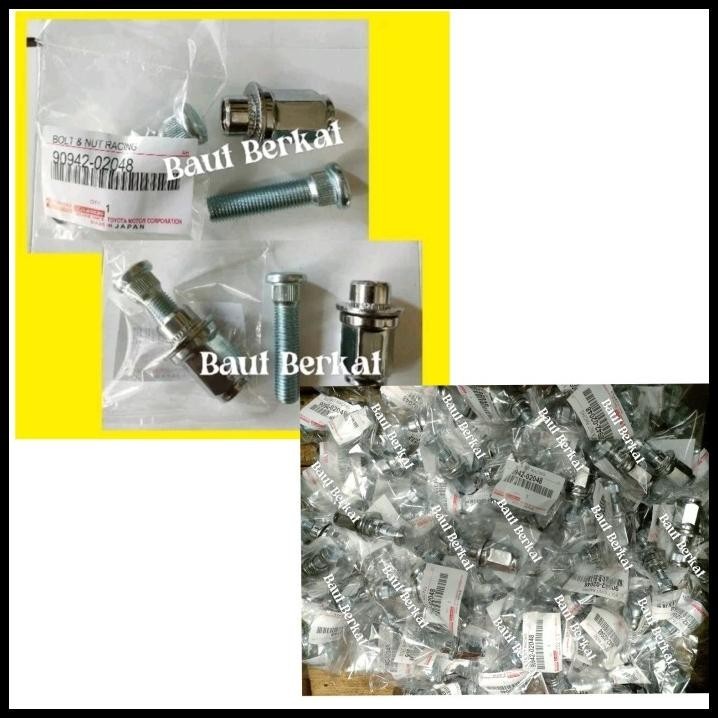 Jual BEST DEAL BAUT RODA SET MUR RACING INNOVA HILUX FORTUNER BAUT RODA ...