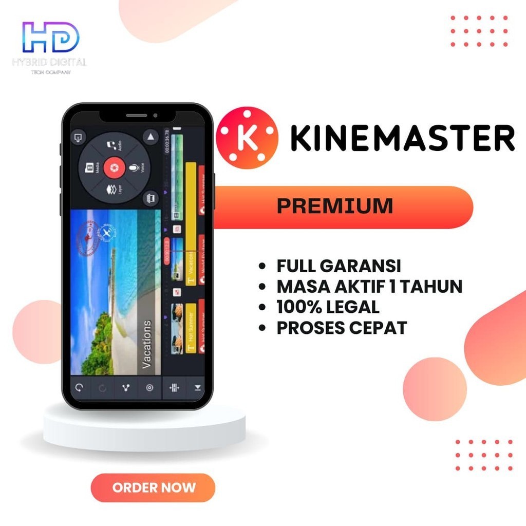 Jual Kine Master Lifetime Ai Video Editor Tanpa Watermark [IOS/Android ...