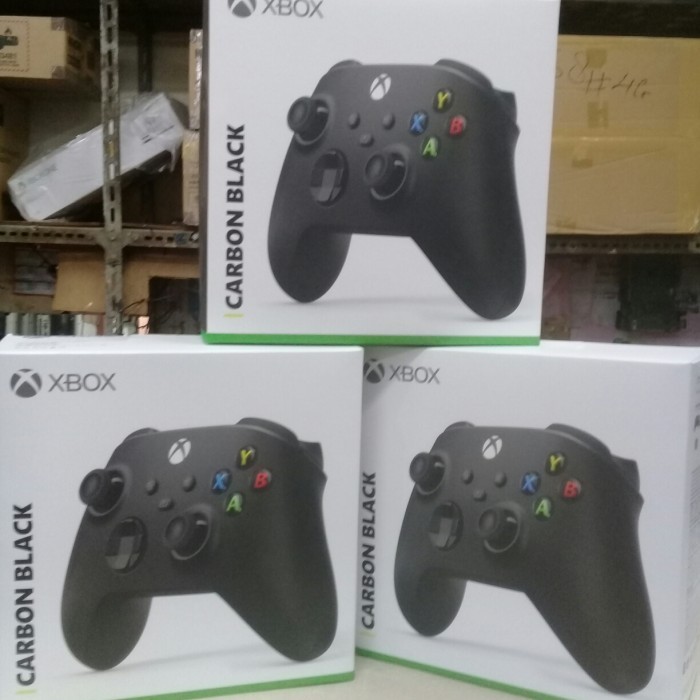 Jual stick xbox one s series x controlller wireless (carbon black ...