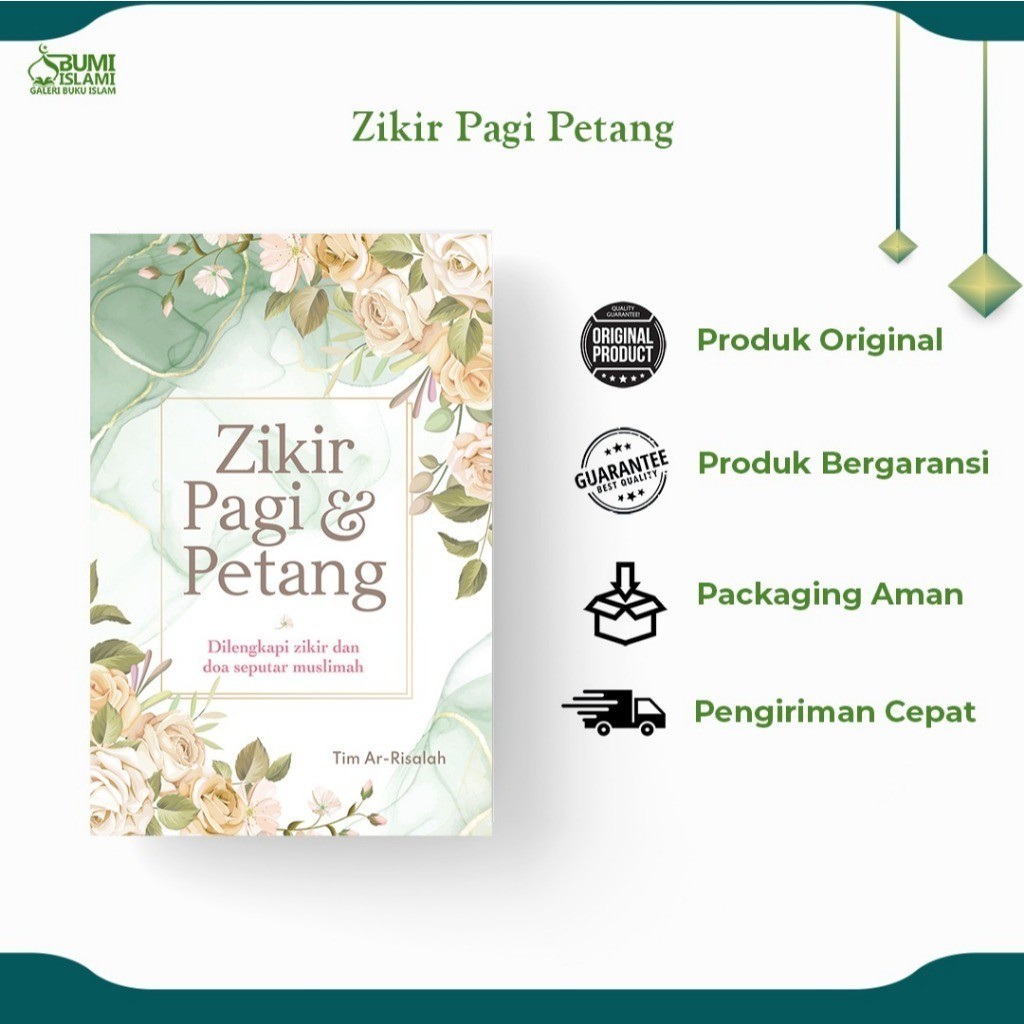 Jual Promo SADIS - Buku Zikir Pagi Petang; Dilengkapi Zikir dan Doa Seputar Muslimah - Tim Ar ...