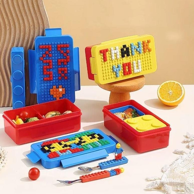 Jual fgk-45 LEGO SERIES Kotak Makan Lego/Lego Set Lunch Box/Lego Set ...