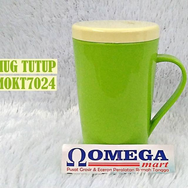 Jual MUG TUTUP HIJAU MOKT 7024 H | Shopee Indonesia