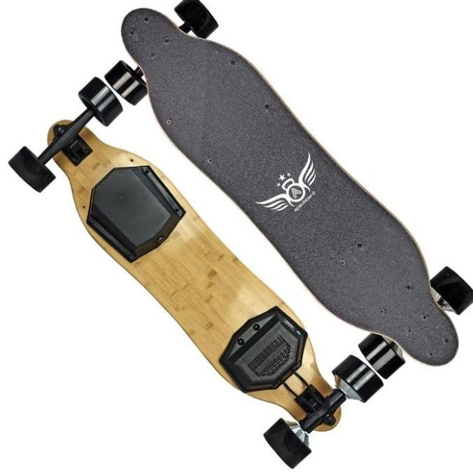 Jual Electric Skateboard Apsuboard V3 Dual Hub Motor Skate Board ...