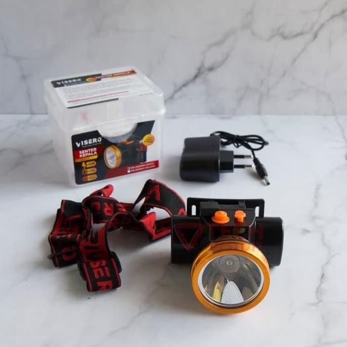 Jual Senter Kepala 25WATT VISERO (WARNA PUTIH) | Shopee Indonesia