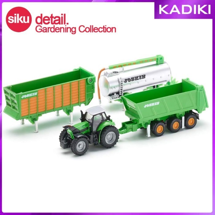 Jual Fhare Siku Deutz-Fahr Agrotron Tractor With Joskin Trailer Set ...
