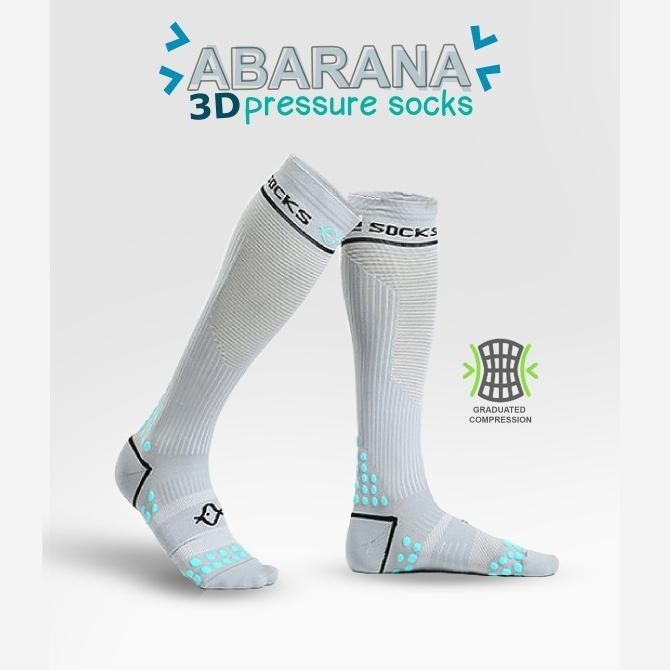 Jual Kaos Kaki Kompresi Abarana Pressure Socks Lari Marathon Golf Sport ...