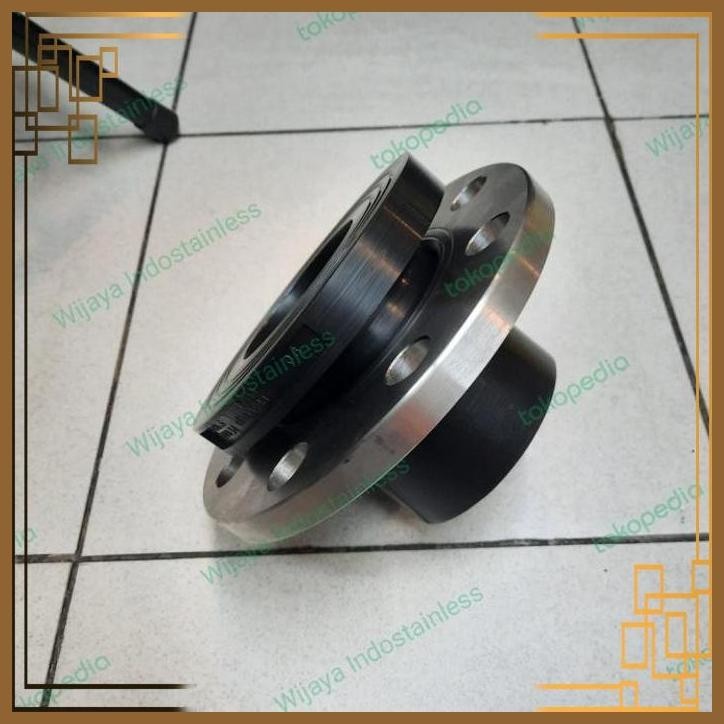 Jual [WJY] STUB END HDPE FLANGE STAINLESS SS 304 JIS 10K 3" INCH SS304 DN 90MM | Shopee Indonesia