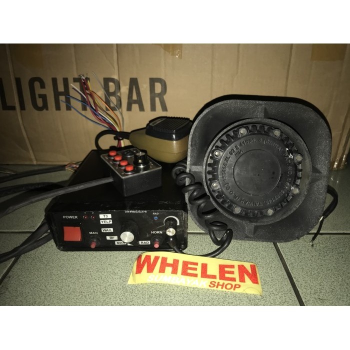 Jual PAKET WHELEN SECOND 200W WHELEN 295HFSA1 + WHELEN SA315P | Shopee ...