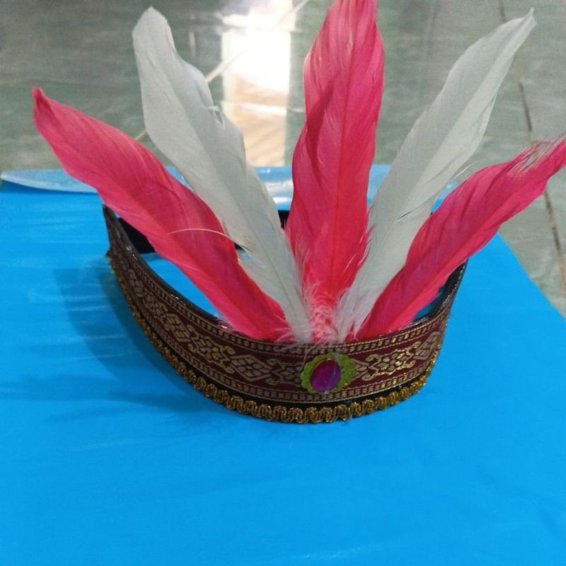 Jual mahkota bulu Merah Putih | Shopee Indonesia
