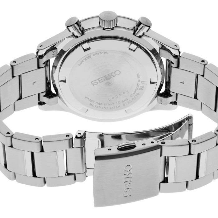 Jual Jam Tangan Pria Seiko Chronograph Ssb413 Ssb413P1 Stainless ...