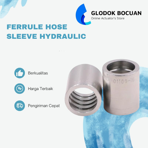 Jual 3/4" R4 (4 Wire) Ferrule Sleeve Hydraulic Hose Besi Type Size 3/4 ...