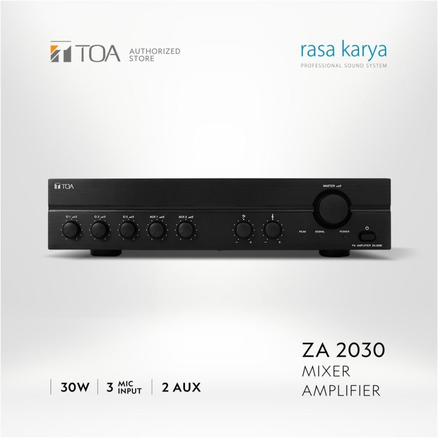 Jual TOA Mixer Amplifier ZA-2030 30watt | Shopee Indonesia