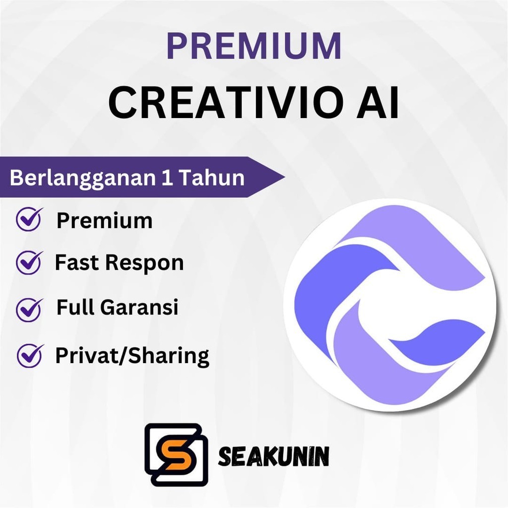 Jual Creativio AI Premium 1 Tahun Full Garansi (Proses Tercepat Buka 24 Jam) | Shopee Indonesia
