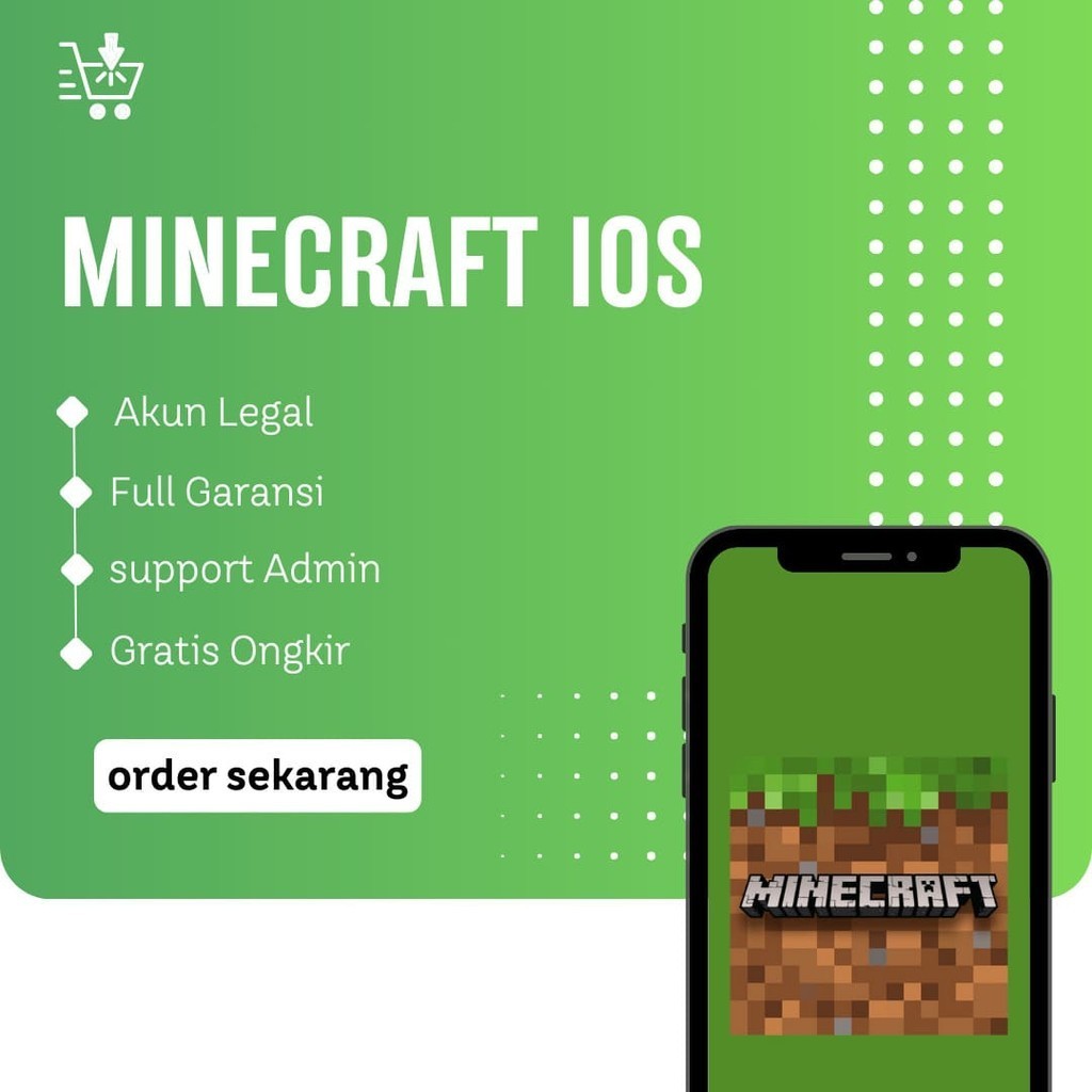 Jual Minecraft Ios Premium 1 Tahun Full Garansi (Proses Tercepat Buka ...