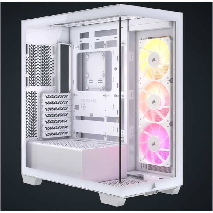 Jual Corsair 3500X ARGB Mid-Tower PC Case Casing Komputer + 3 Fan RGB ...