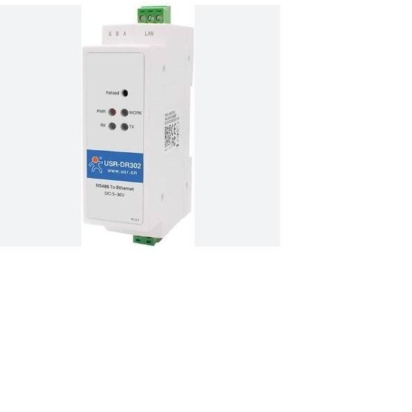 Jual Update (1 pcs) DR404 Din-Rail RS485 to WiFi Ethernet Serial Device ...