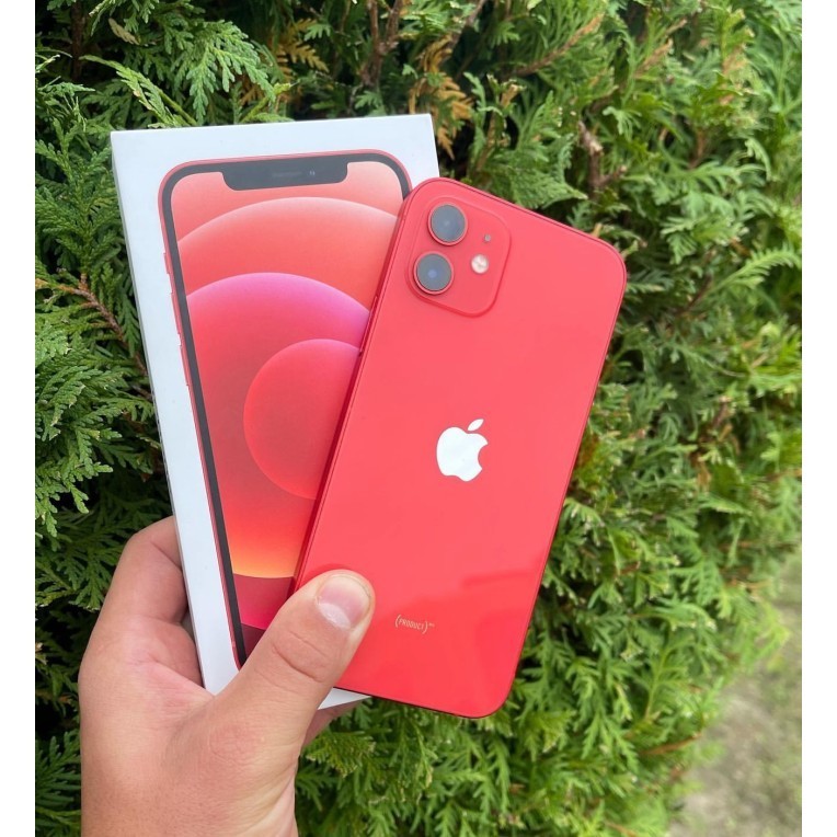 Jual iPhone 12 (PRODUCT)RED 128 GB imei resmi terdaftar kmenperin ...