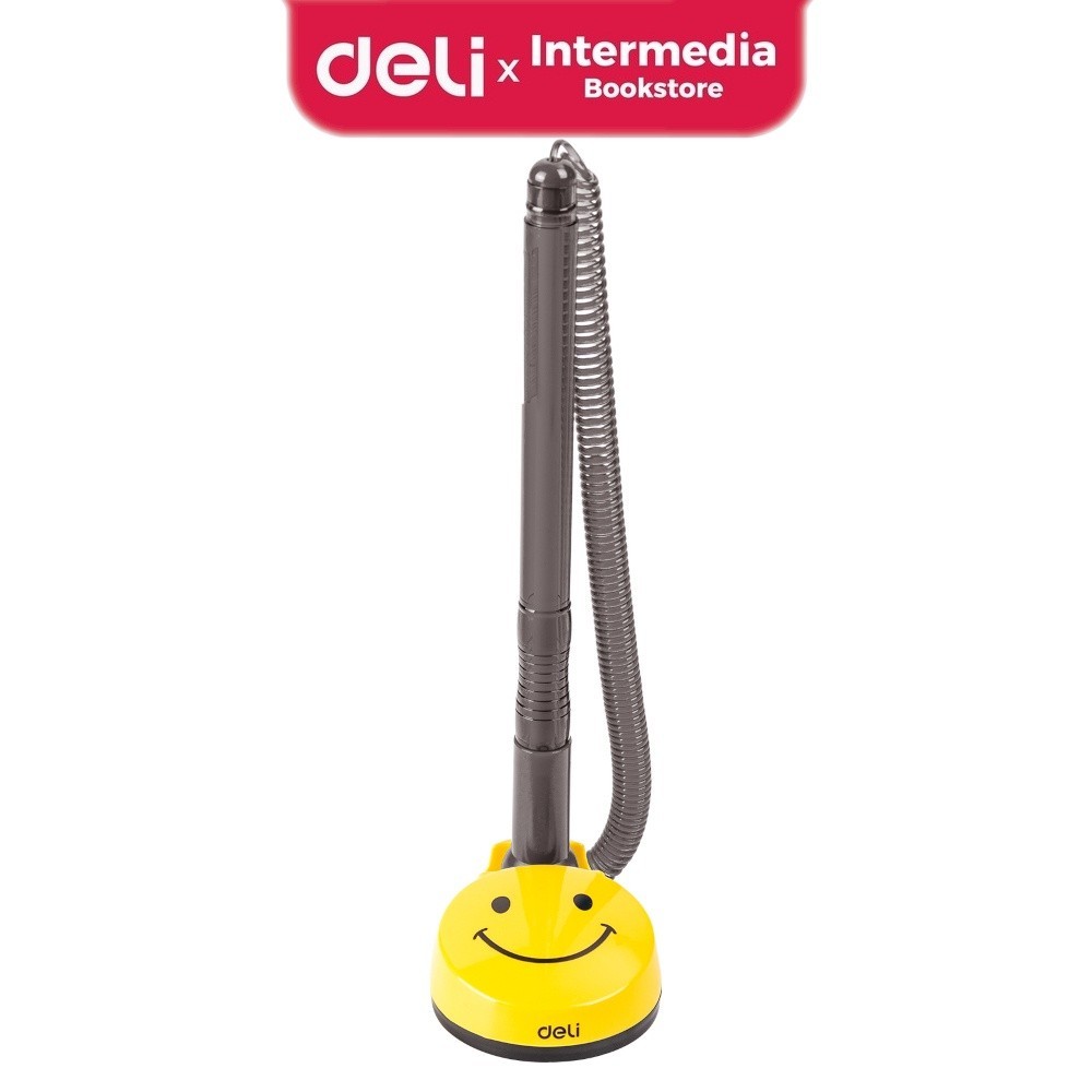 Jual Deli Desk Ballpoint EQ50-BK Pulpen Meja 0,7mm Tinta Hitam Untuk ...