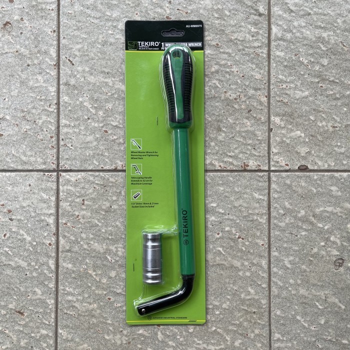 Jual Tekiro Kunci Roda Mobil Tarik Wheel Master Wrench 19 X 21 Mm ...