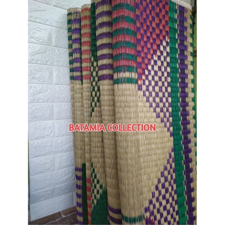 Jual Asna Tikar Karpet Samak Pandan Mendong Lipat Piknik Anyaman Rumah ...
