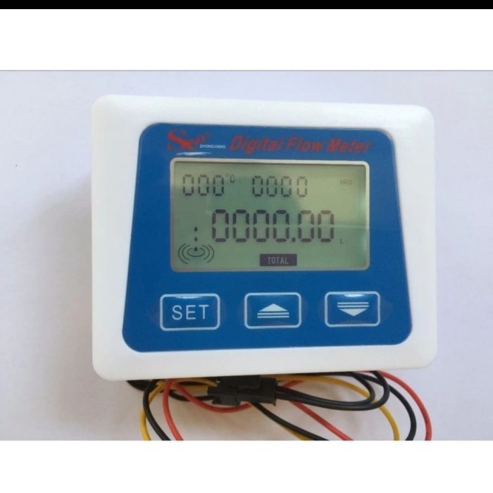 Jual Digital Flow Meter Control Display With Water Sensor 1 Inch Lcd-S ...