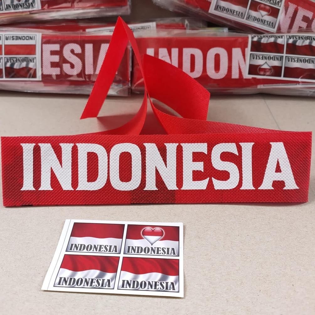 Jual FLASH SALE Asesoris HUT Kemerdekaan RI - Ikat Kepala Merah Putih ...