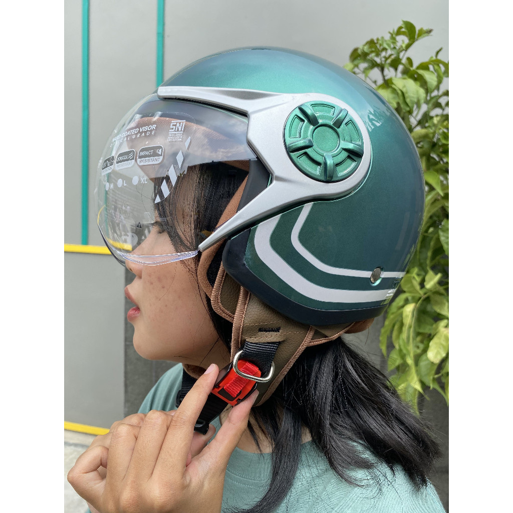 Jual Helm Retro Classic Clear Visor Stylo 160 x Cargloss - Honda ...
