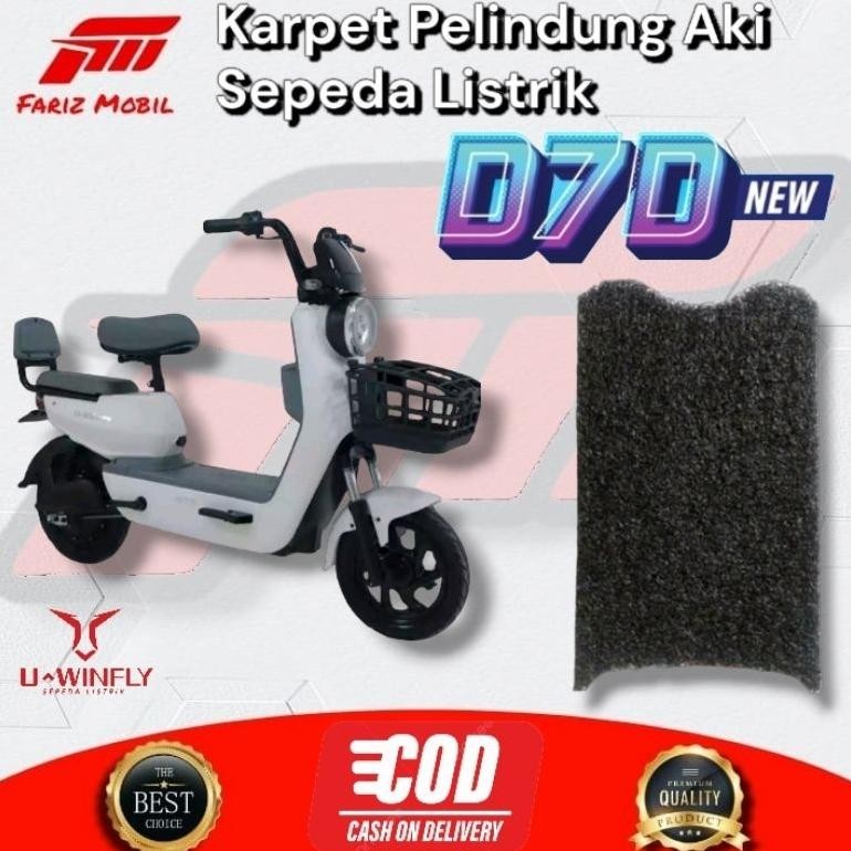 Jual GB29 Karpet Pelindung Aki Sepeda Listrik Uwinfly New D7D Premium ...
