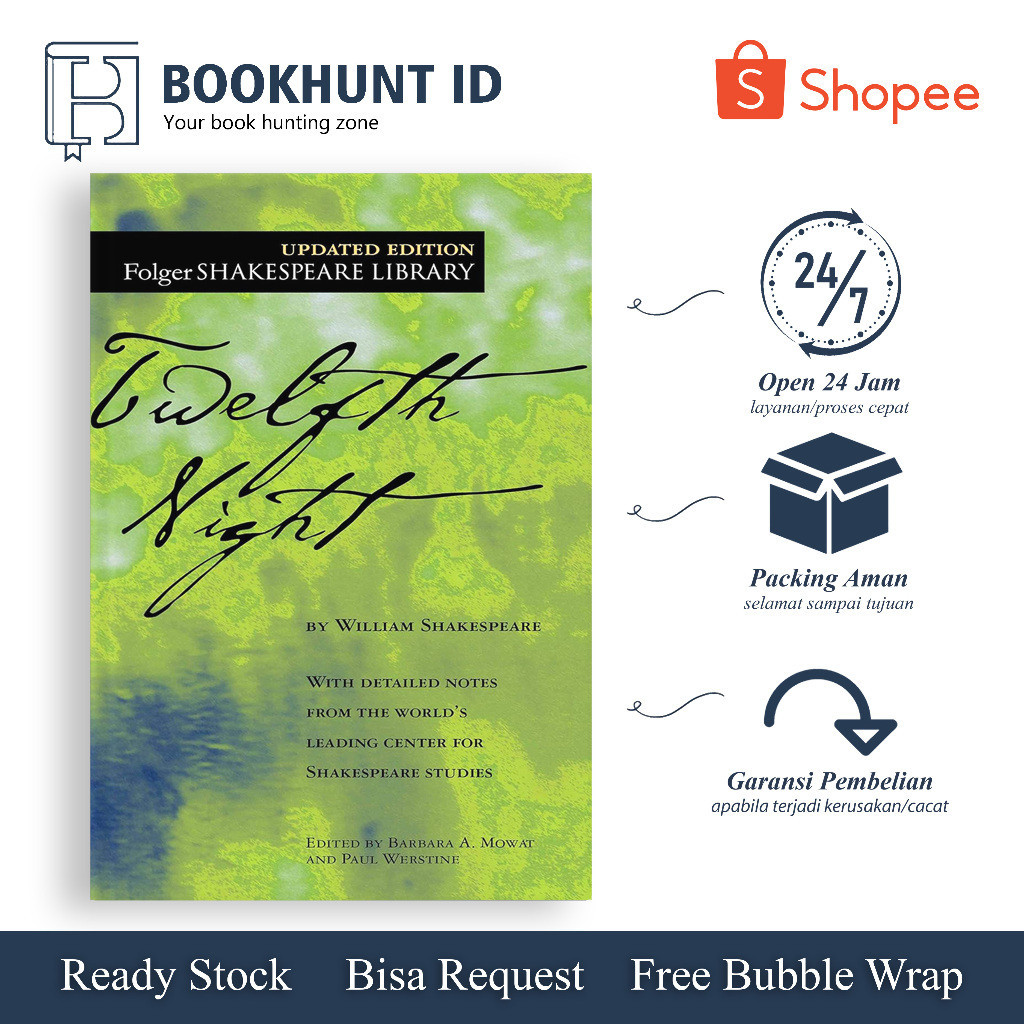 Jual Twelfth Night by William Shakespeare (English) | Shopee Indonesia
