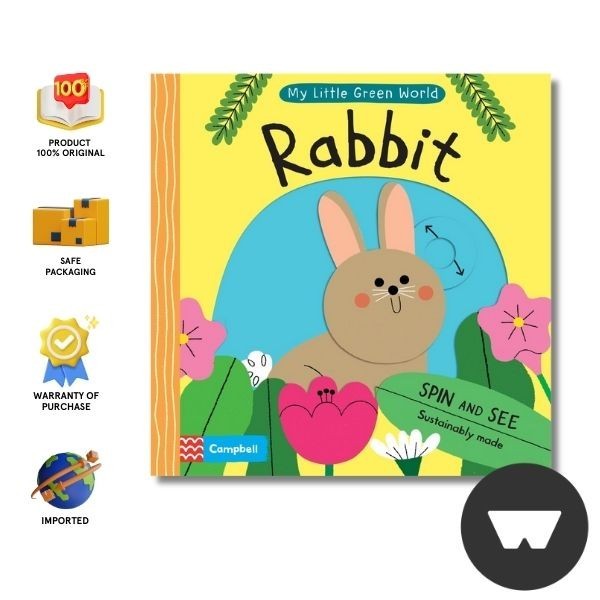 Jual Campbell Books - My Little Green World: Rabbit | Shopee Indonesia