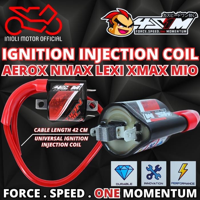 Jual COIL KOIL KUIL RACING 4S1M AEROX NMAX LEXI XMAX MIO M3 FAZZIO ...
