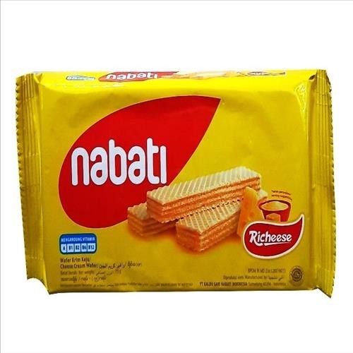 Jual S39914 NABATI RICHEESE KRIM KEJU WAFER 75GR PACK MAJU BERSAMA ...