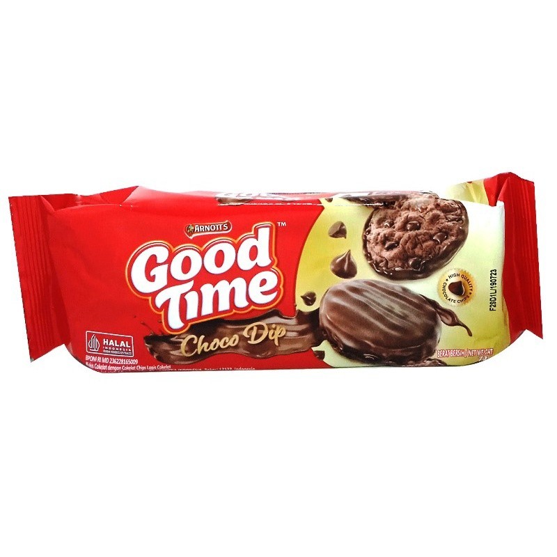Jual S57254 COOKIES GOOD TIME CHOCO DIP 71GR MAJU BERSAMA (20241119 ...