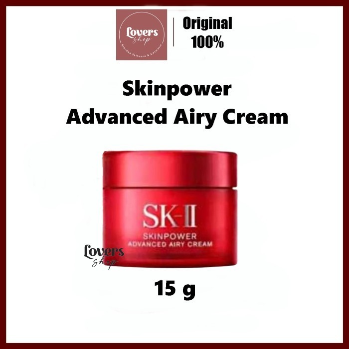 Jual SK-II/SK2/SKII/SK II Skinpower skin power Advanced Airy Cream 15 g | Shopee Indonesia