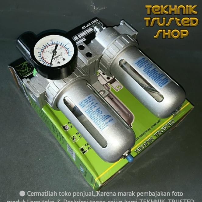 Jual Air Filter Angin Regulator Control Oil Lubricator Auto Drain ...